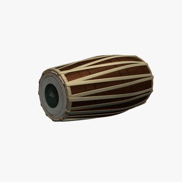 3D mrudang dholak indian model | 1148078 | TurboSquid