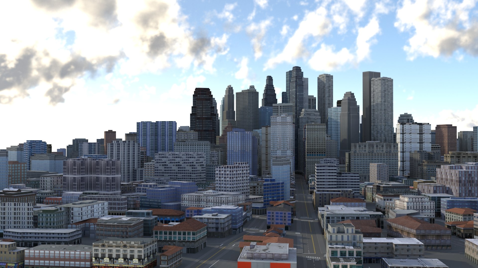 3D City 83 - TurboSquid 2126096