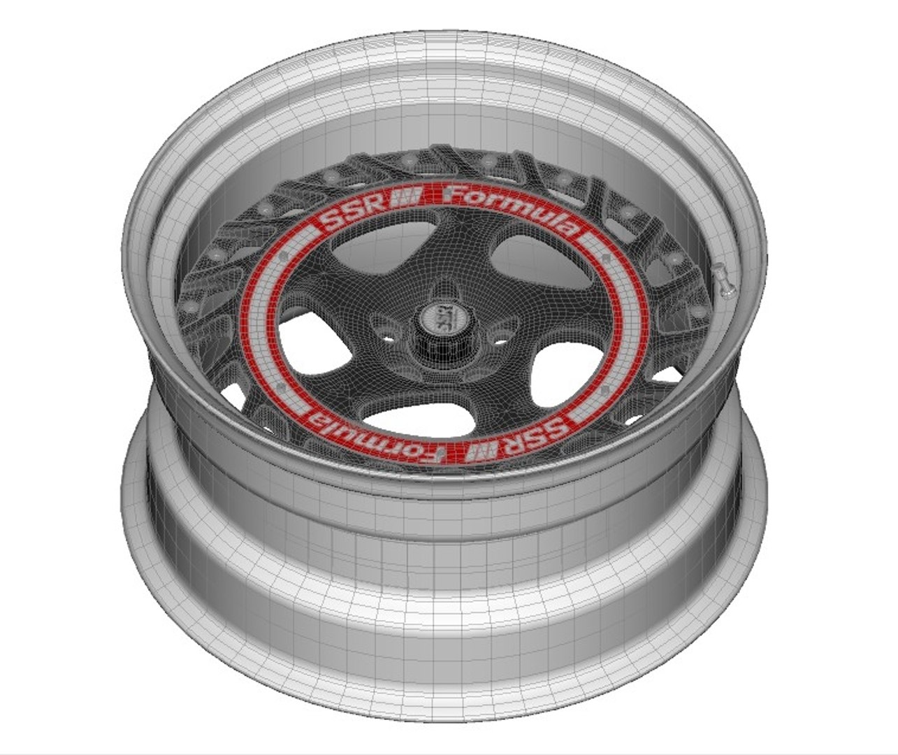 Ssr Formula Aero Spoke 3D Model - TurboSquid 1582533