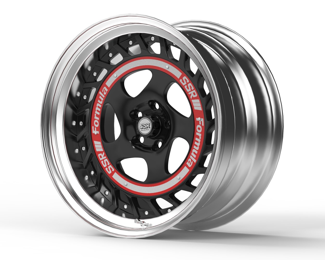 Ssr Formula Aero Spoke 3D Model - TurboSquid 1582533