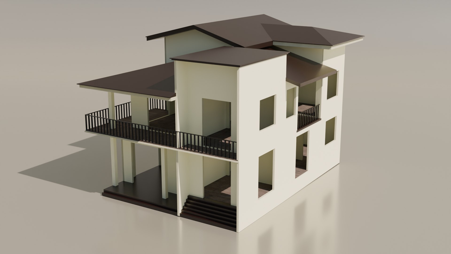 3D Residential House - TurboSquid 2431519