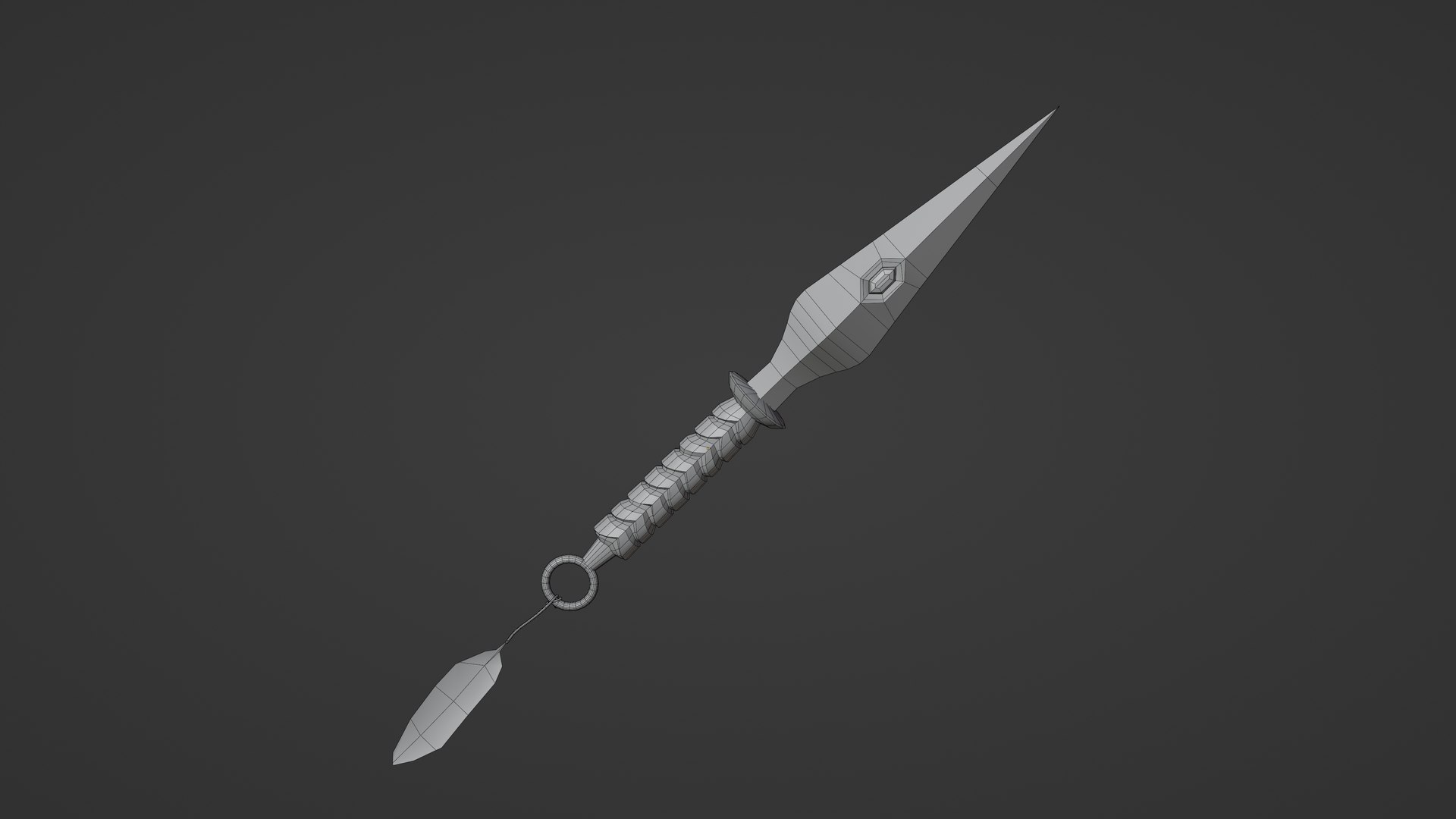 Handpainted stylized shadow dagger 3D - TurboSquid 2102165