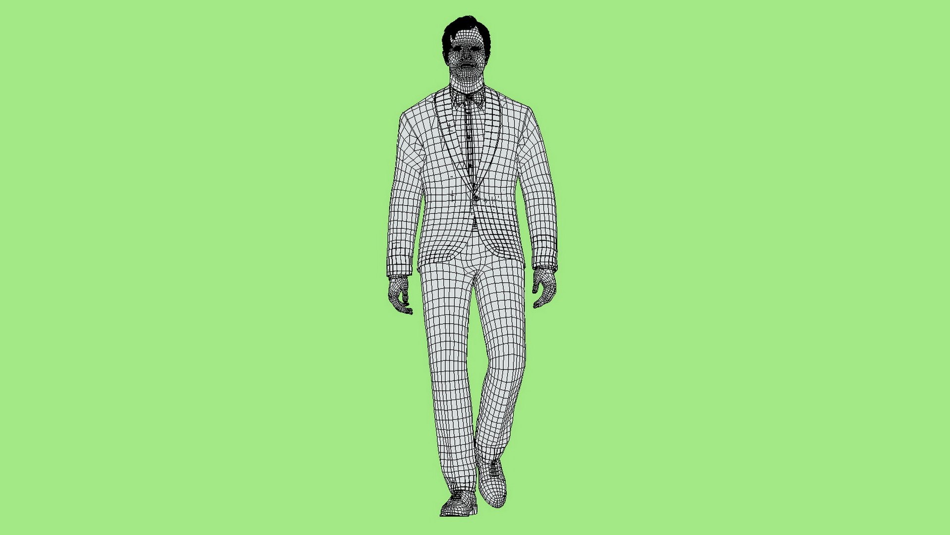 3D Rigged Man In Suit Model - TurboSquid 2046863