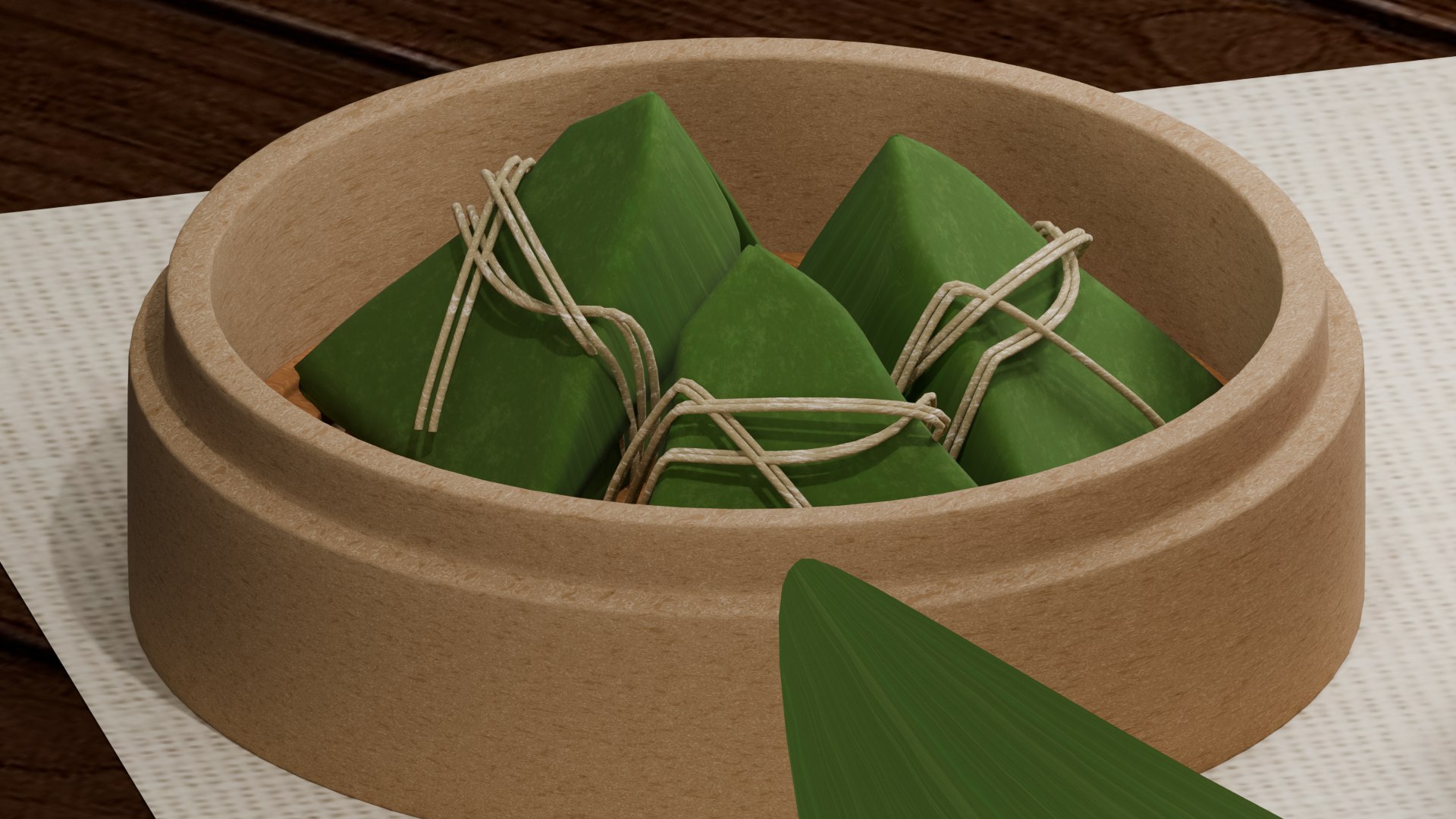 Rice Dumpling Model - TurboSquid 2240191