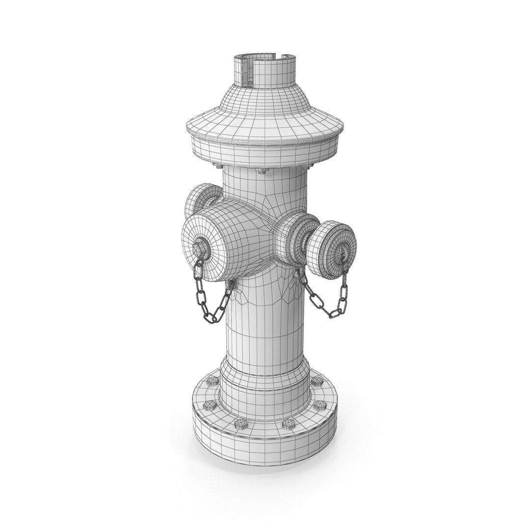 3D Fire Hydrant - TurboSquid 1989797