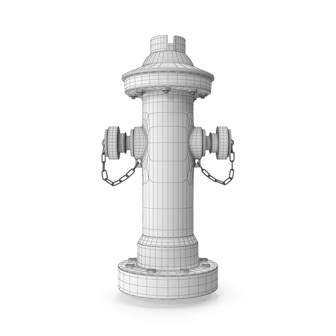 3D Fire Hydrant - TurboSquid 1989797