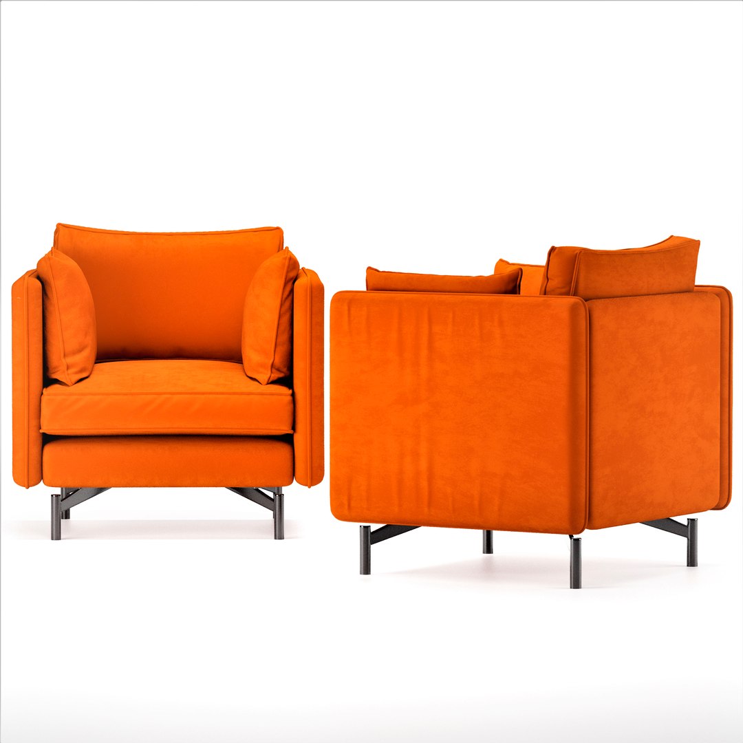 3D Pols Potten Armchair - TurboSquid 1854853