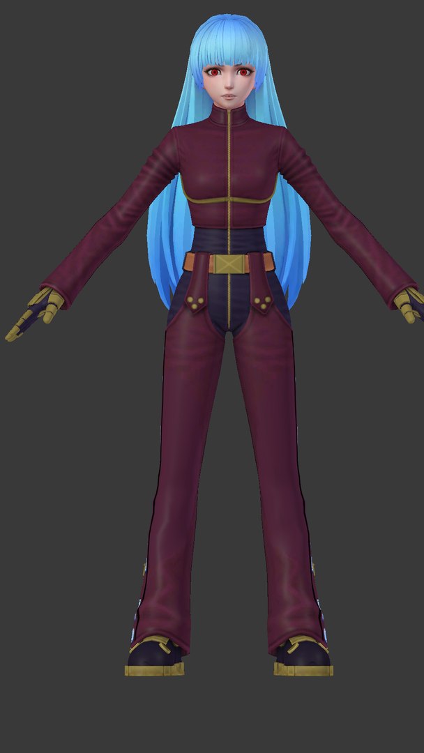 3D Charachters KOF X MLBB Model - TurboSquid 2337894