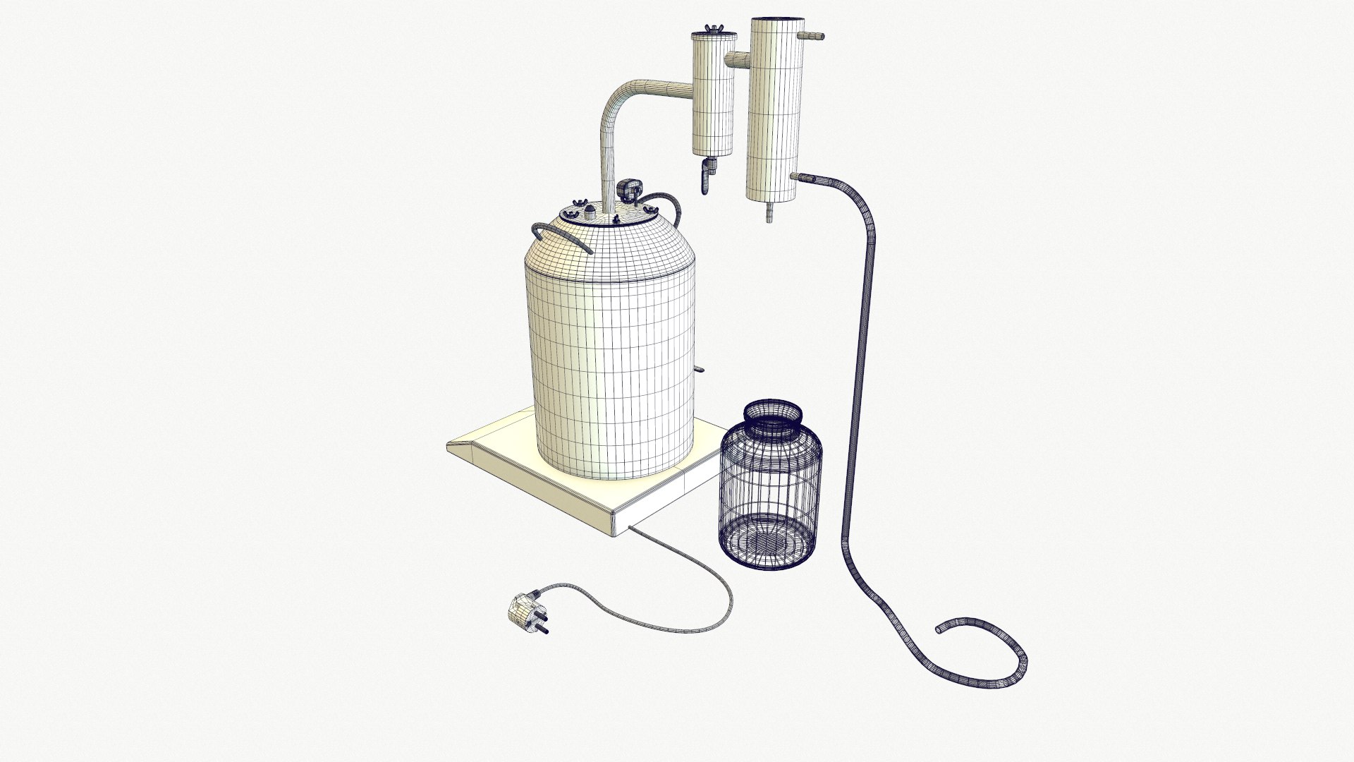 3D Moonshine Still Model - TurboSquid 2334186