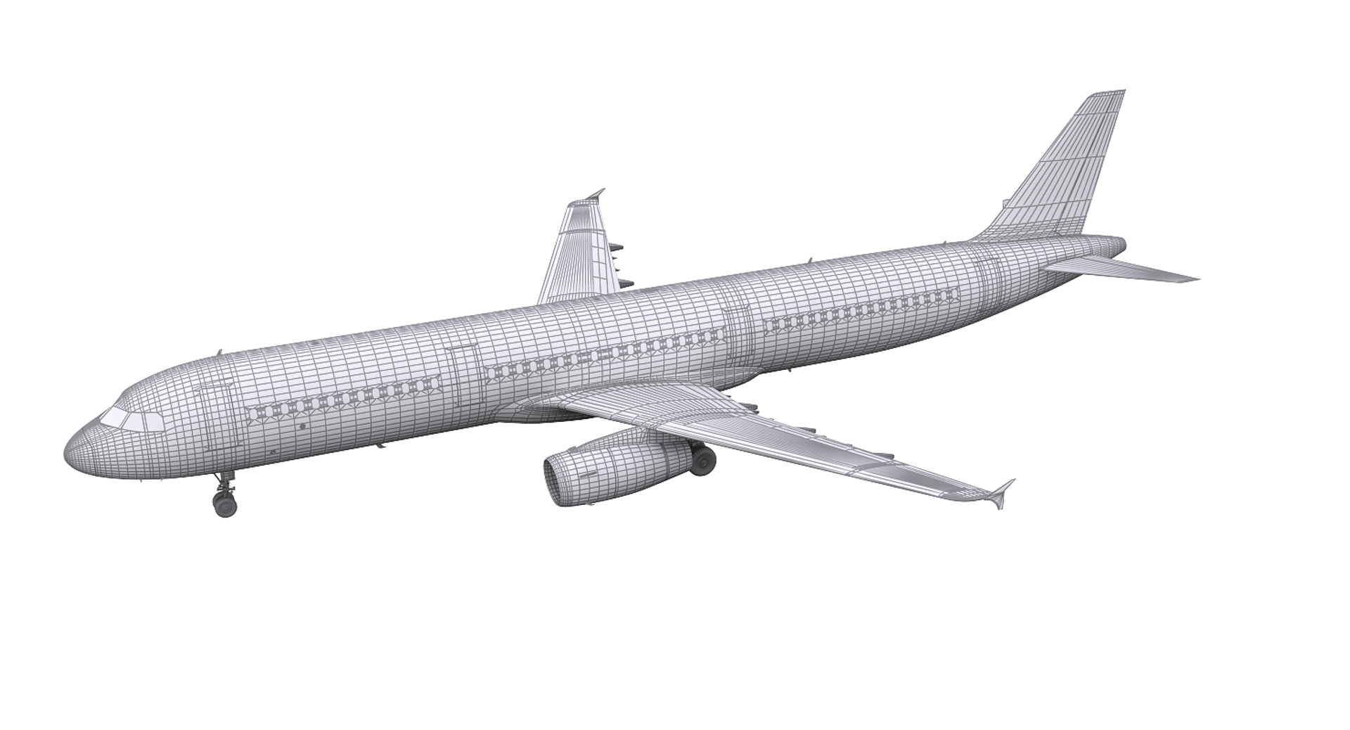 a321 lufthansa 3d model