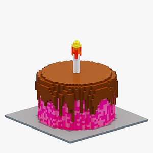 Download 3D Birthday Cake Blender Models - TurboSquid