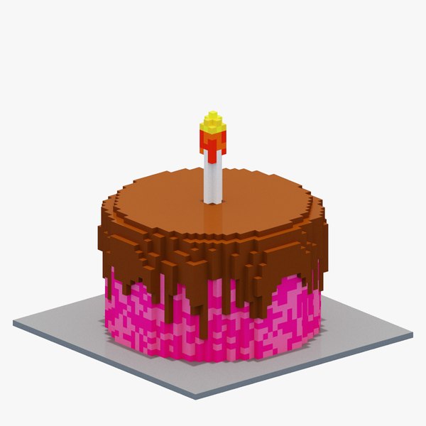 Voxel Yellow Balloon 3D model - TurboSquid 1975546