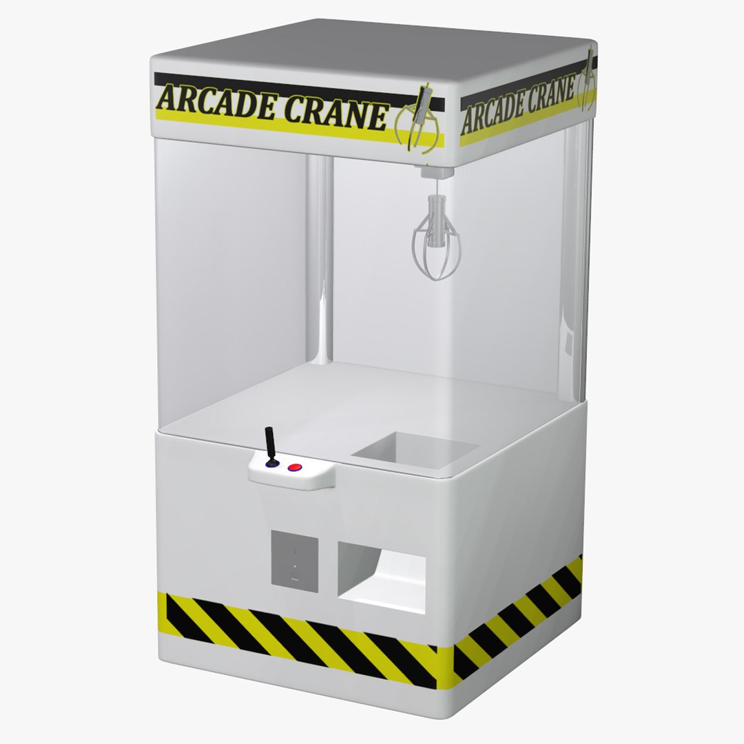 Arcade Crane Machine 3D Model - TurboSquid 2023141