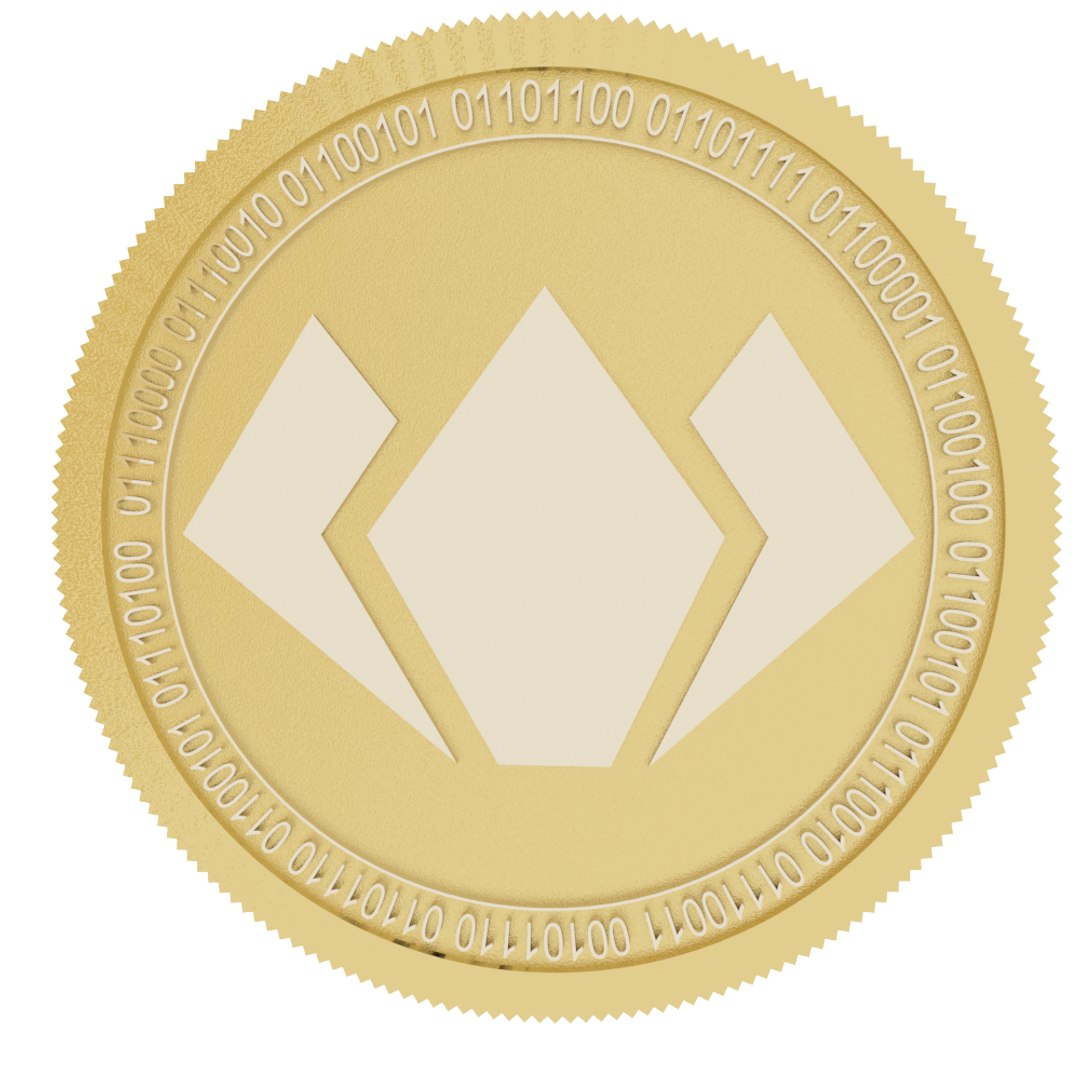 Nectar gold coin 3D model - TurboSquid 1499083