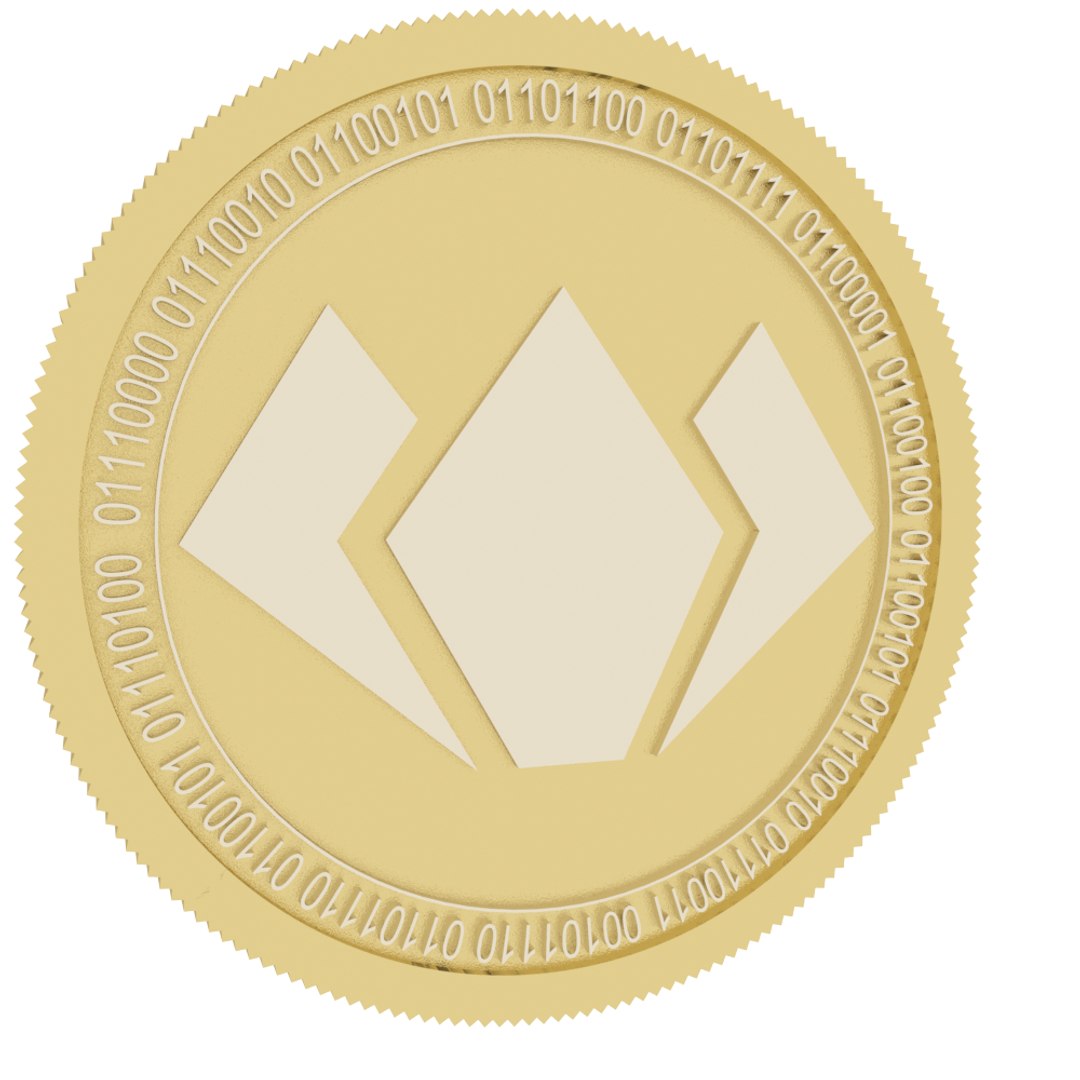 Nectar gold coin 3D model - TurboSquid 1499083