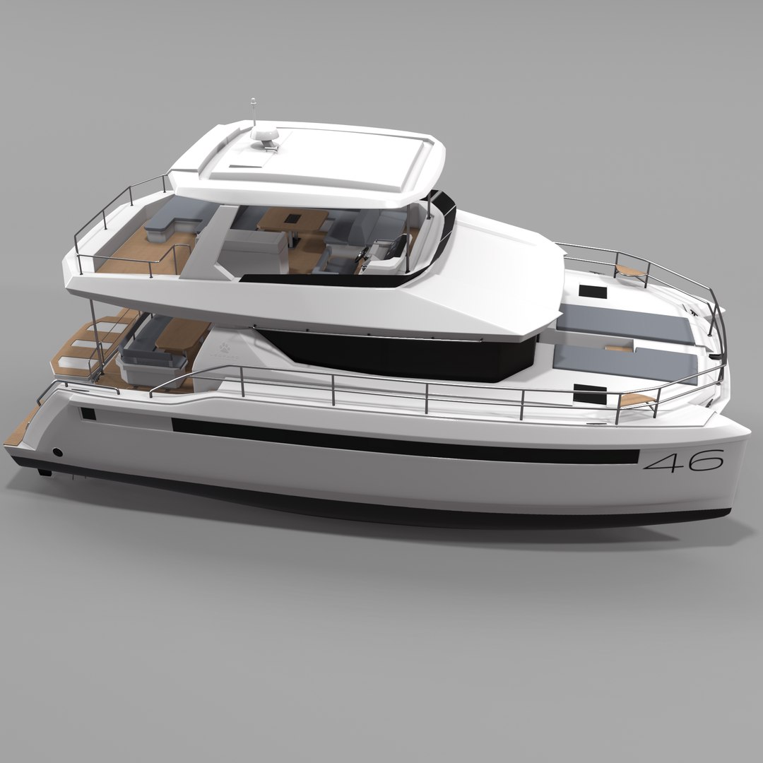 Leopard 46 Powercat 3D Model - TurboSquid 1932259