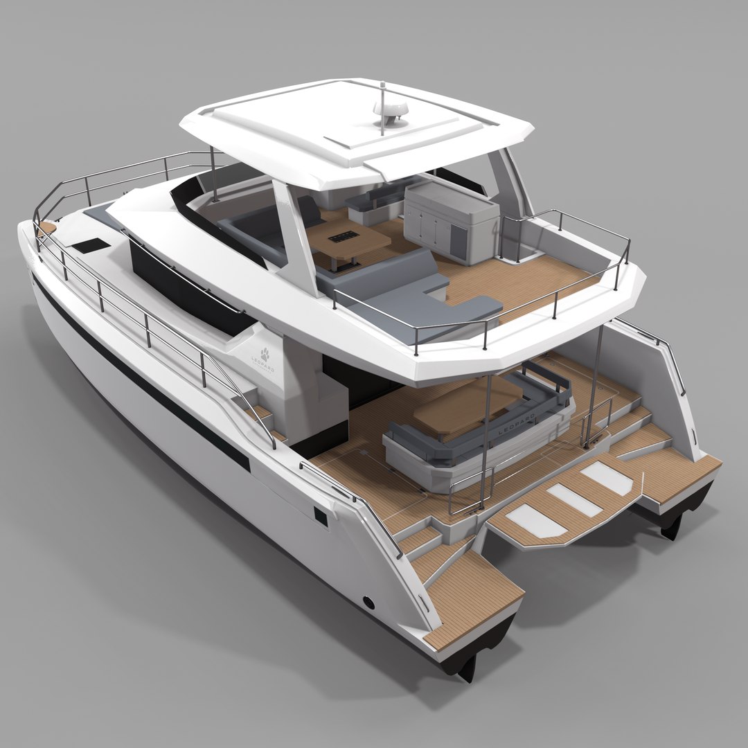 Leopard 46 Powercat 3D Model - TurboSquid 1932259