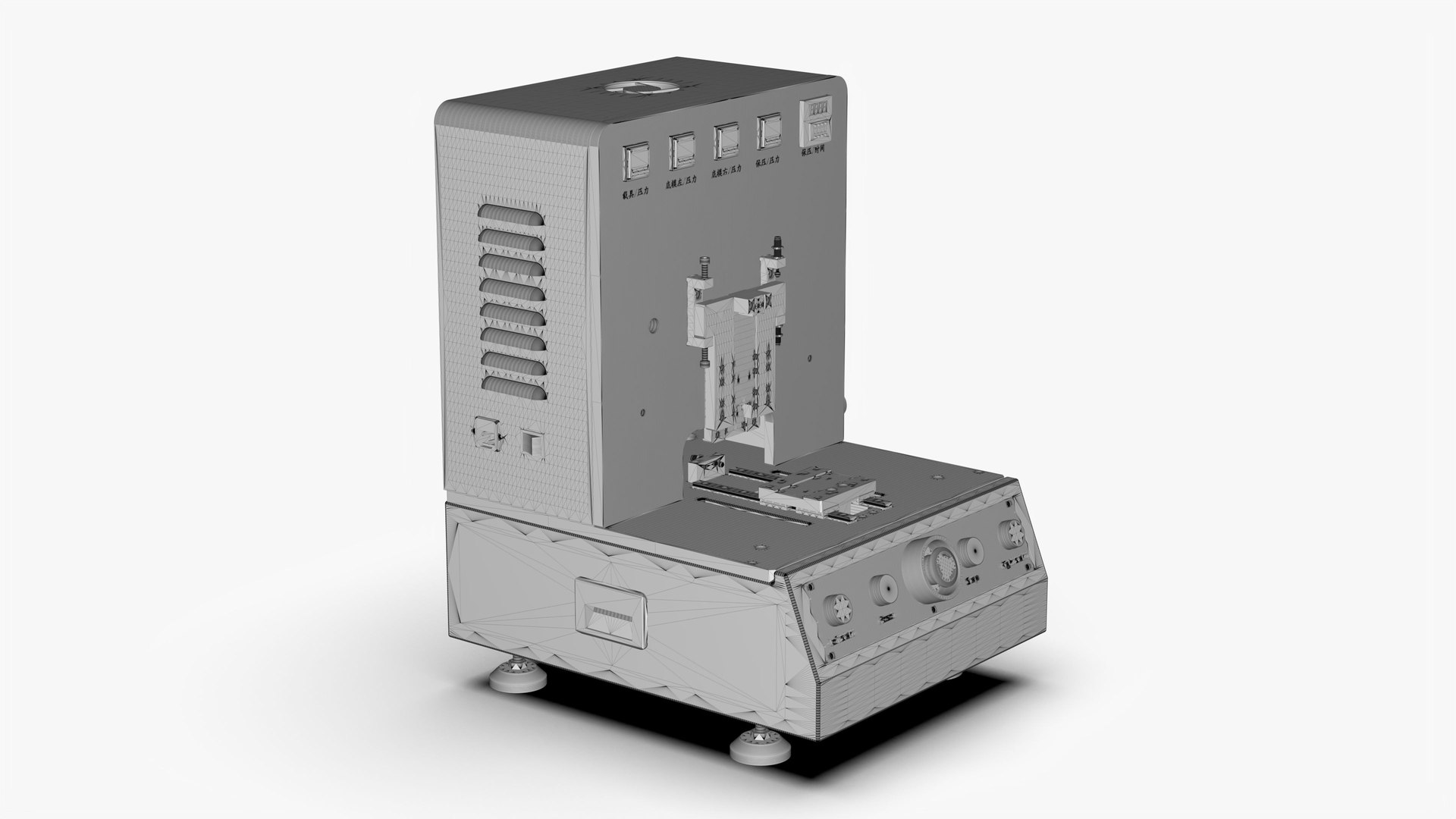 Free 3D Automatic Pressure Holding Fixture - TurboSquid 2005367