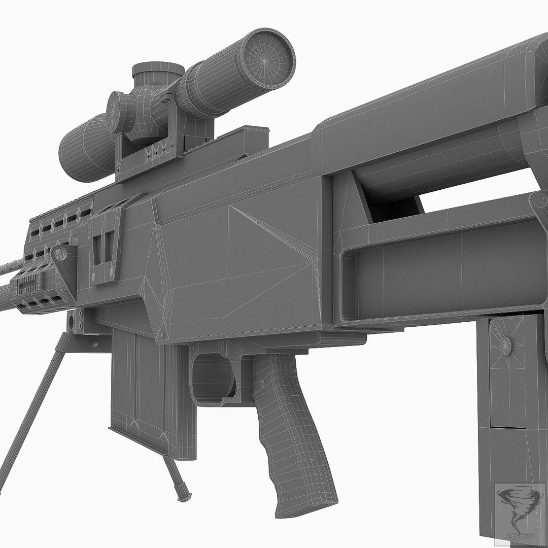 accuracy international as50 3d model