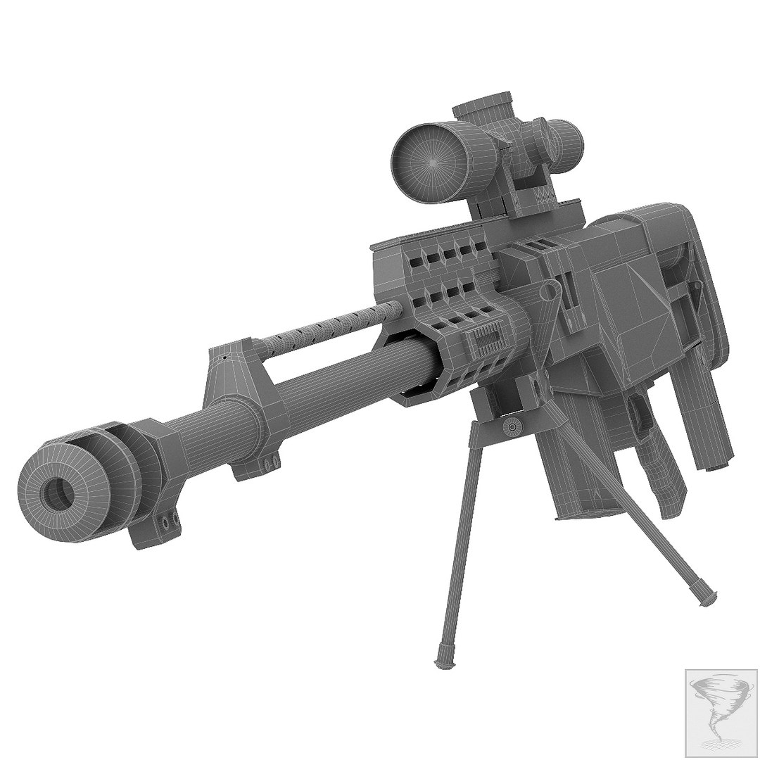 accuracy international as50 3d model