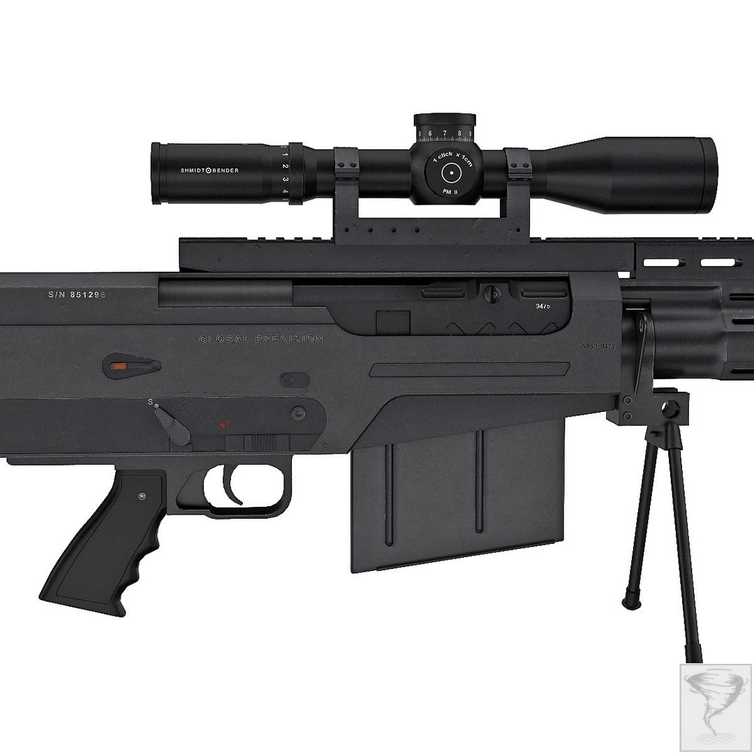 accuracy international as50 3d model