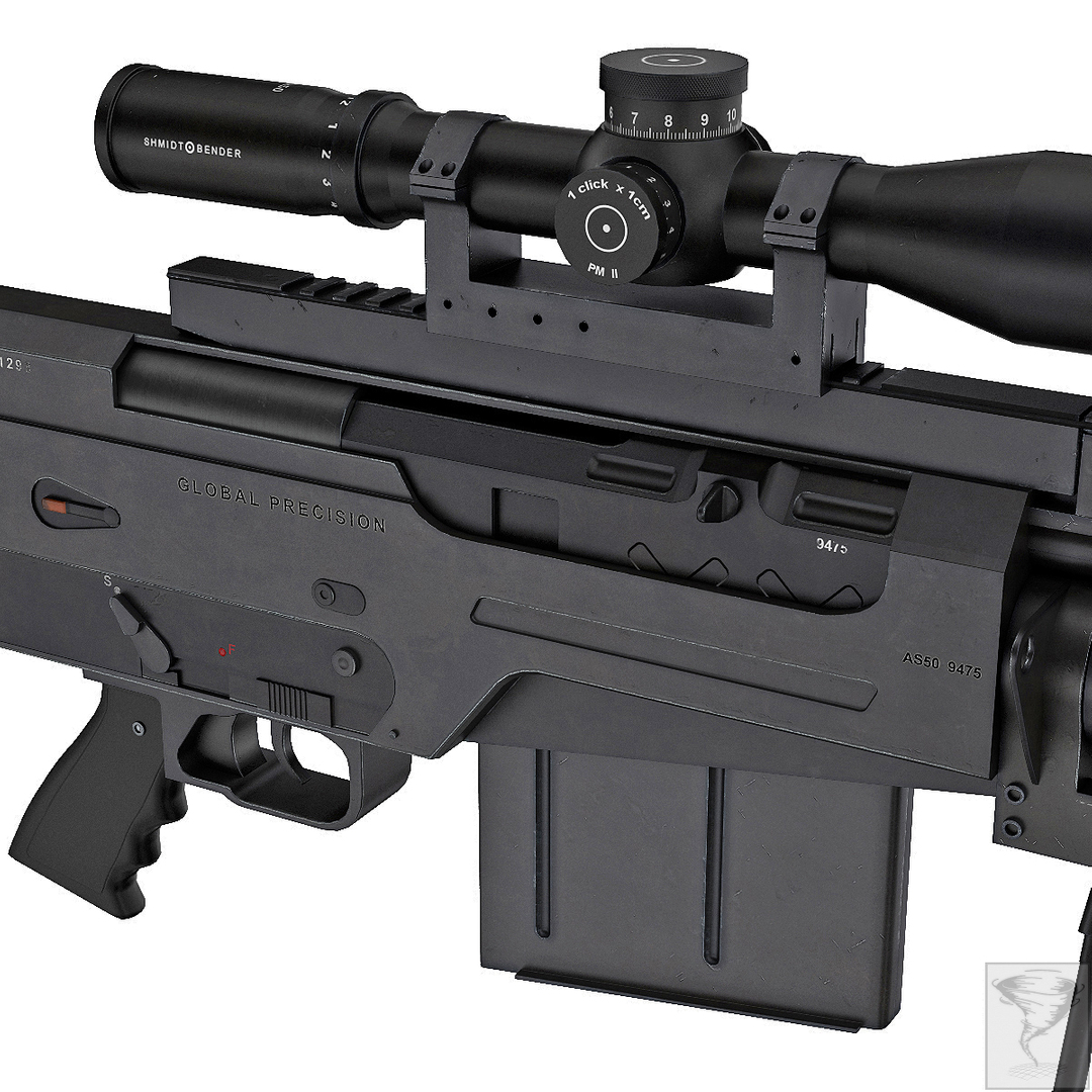 accuracy international as50 3d model