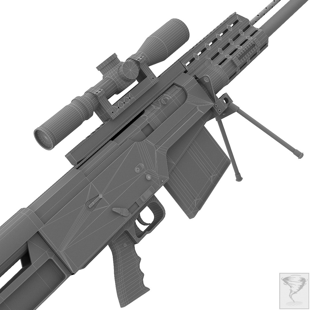 accuracy international as50 3d model