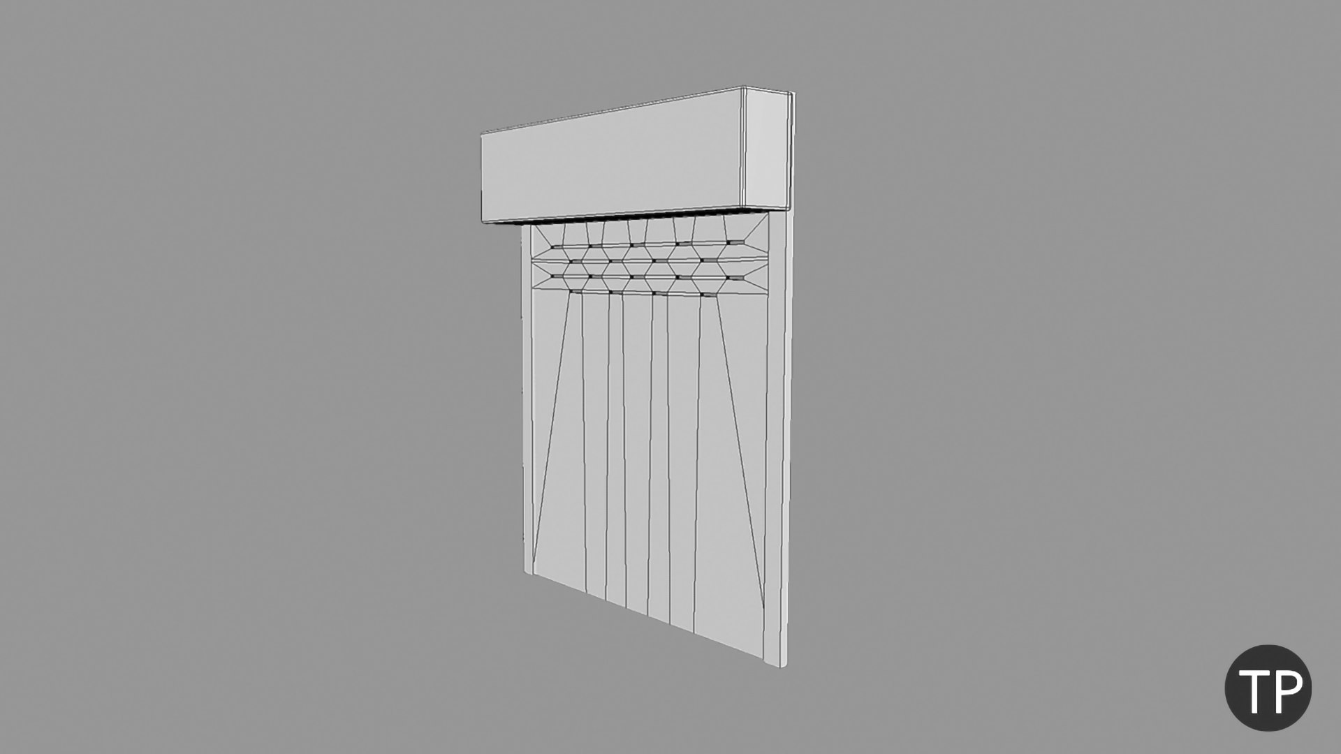 Metal Rusty Industrial Door 3D Model - TurboSquid 1727340