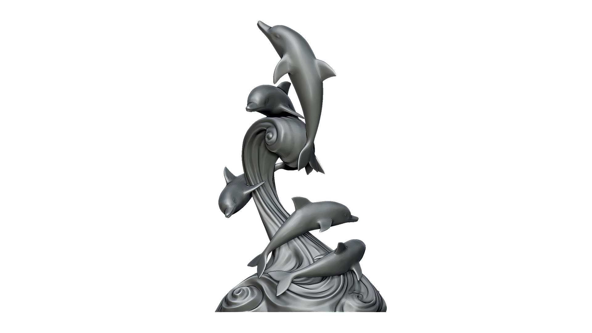3D DOLPHINS Leaping From Water - TurboSquid 2282297