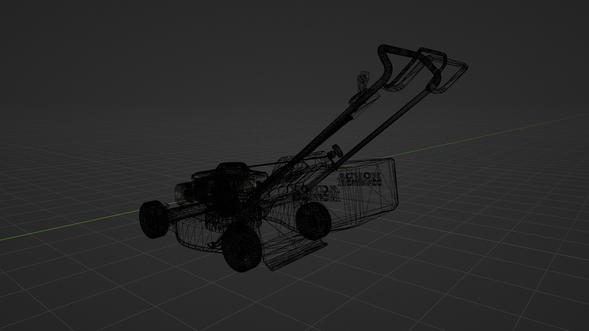 Grass cutting machine 3D model - TurboSquid 2112149