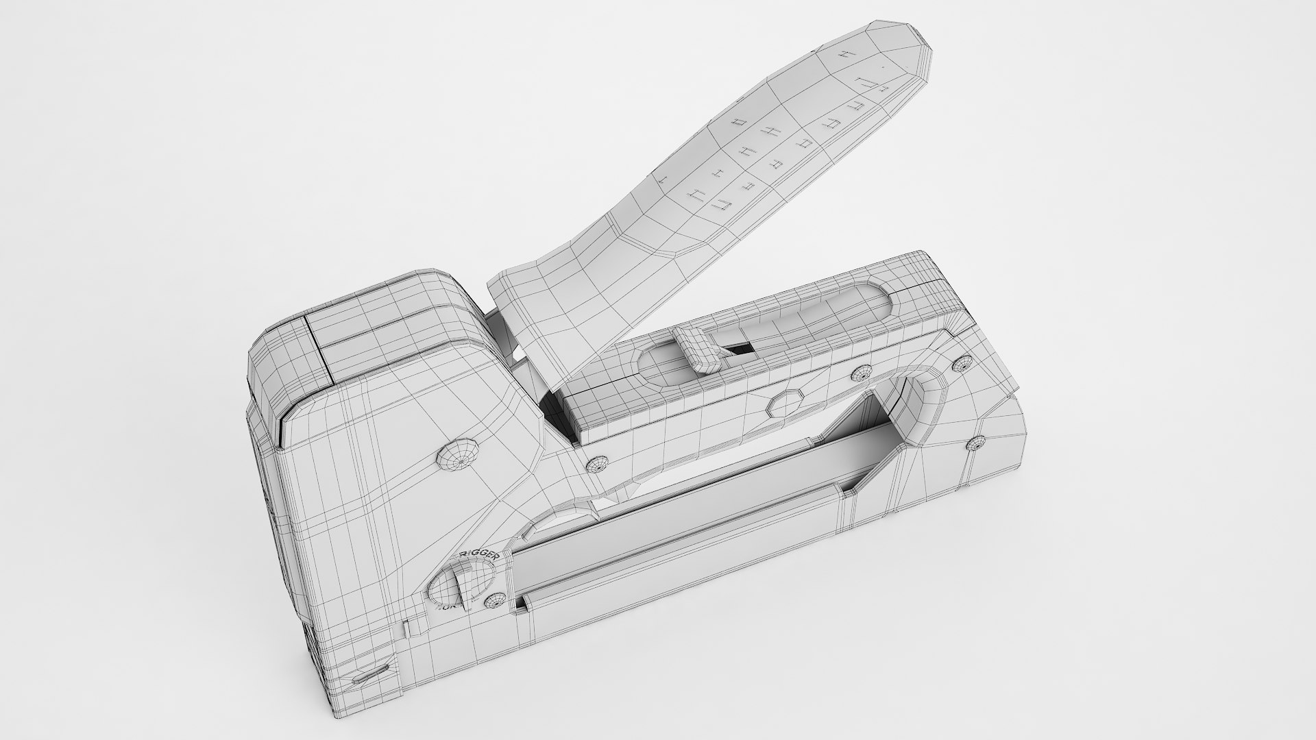 3D staple gun - TurboSquid 1494360