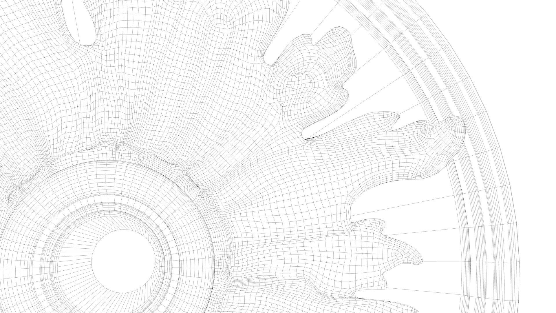 Ceiling Sockets Gypsum Plaster DR266 3D Model - TurboSquid 2024387