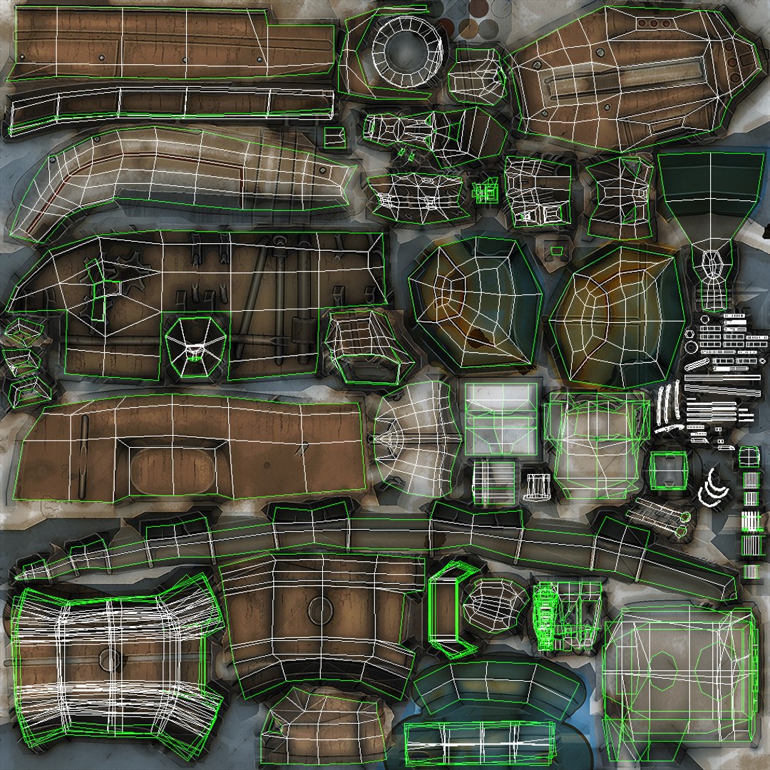 Scorpitron 2 - Wasteland 3d Model