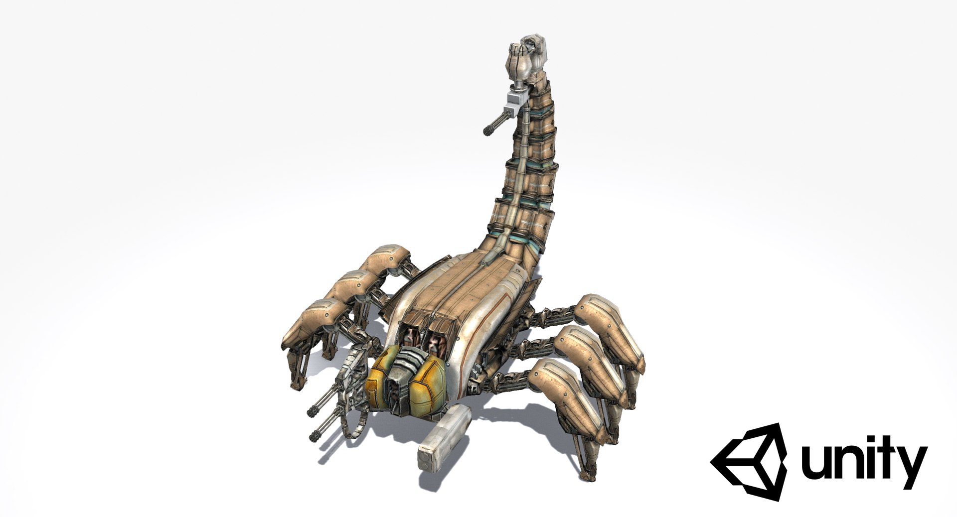 Scorpitron 2 - Wasteland 3d Model