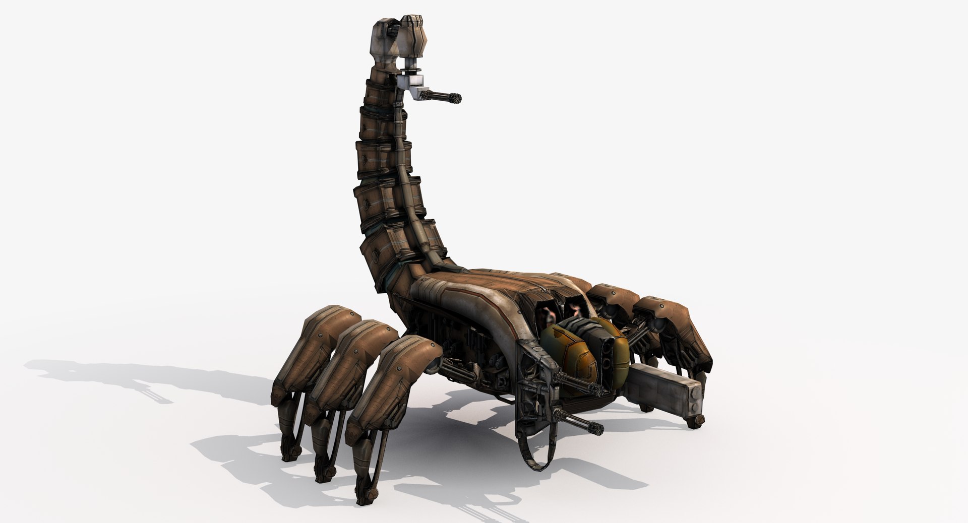 Scorpitron 2 - Wasteland 3d Model