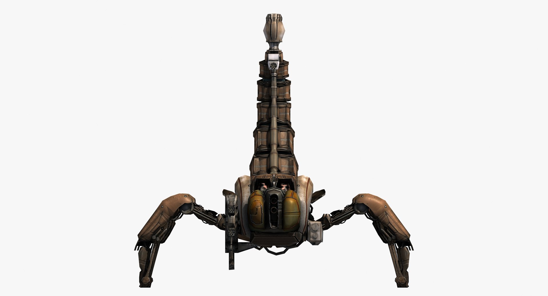 Scorpitron 2 - Wasteland 3d Model