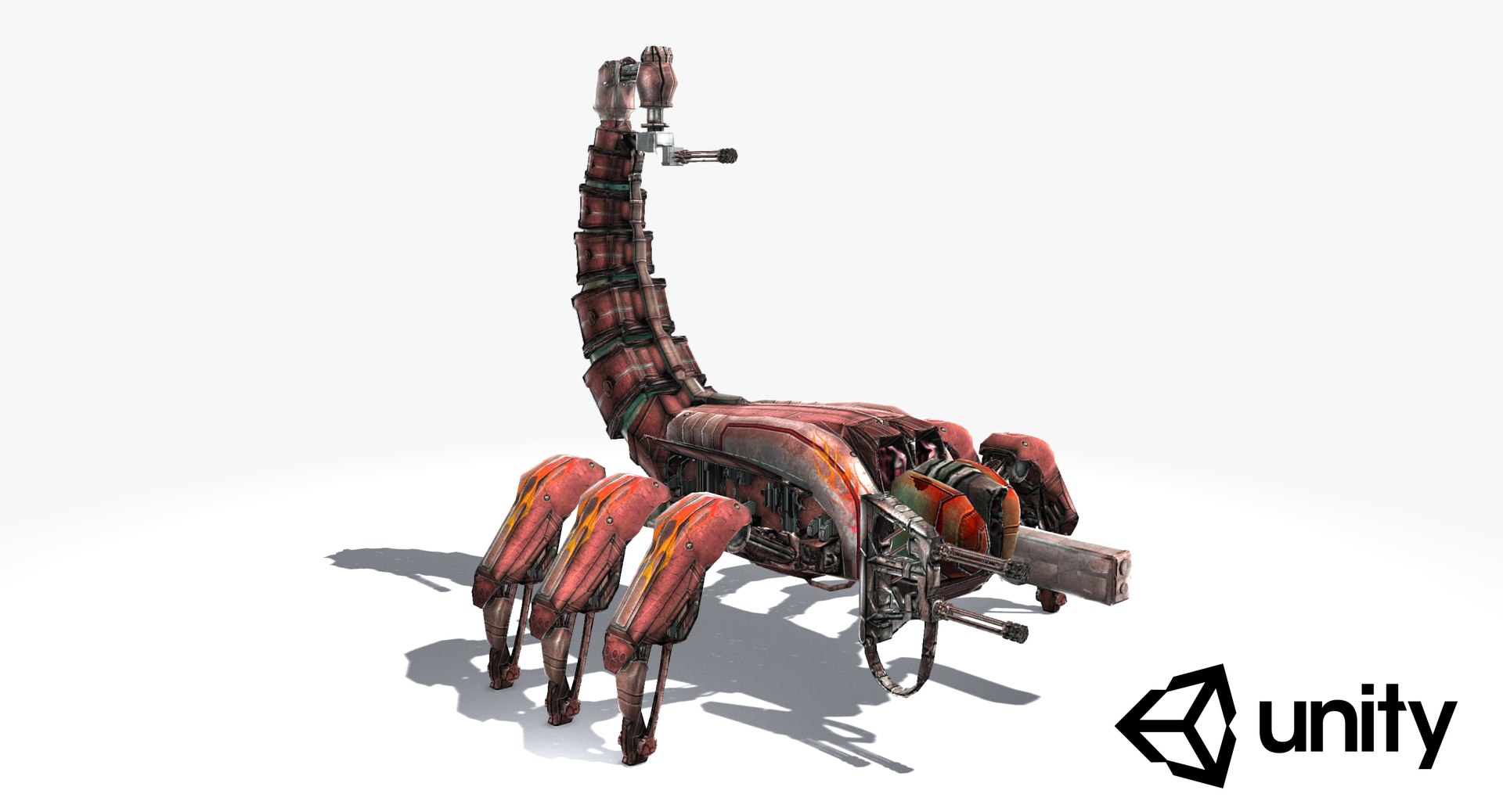 Scorpitron 2 - Wasteland 3d Model