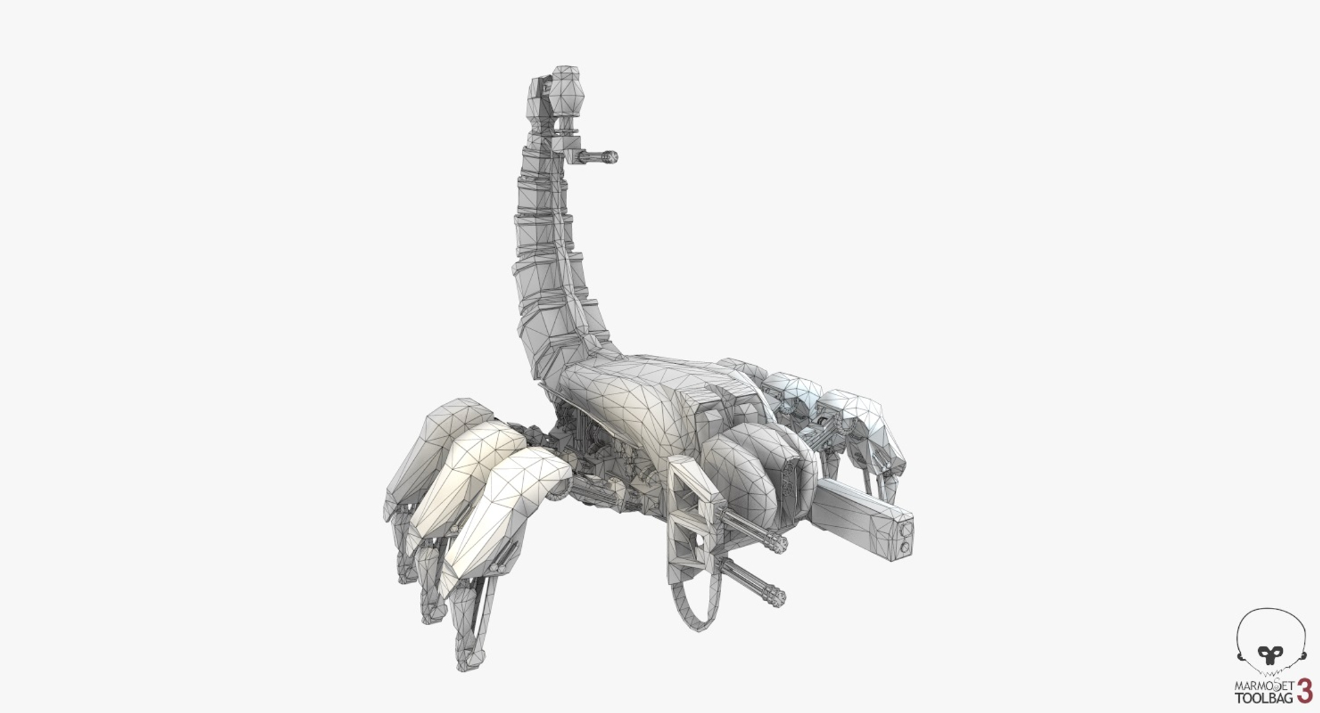 scorpitron 2 - wasteland 3d model