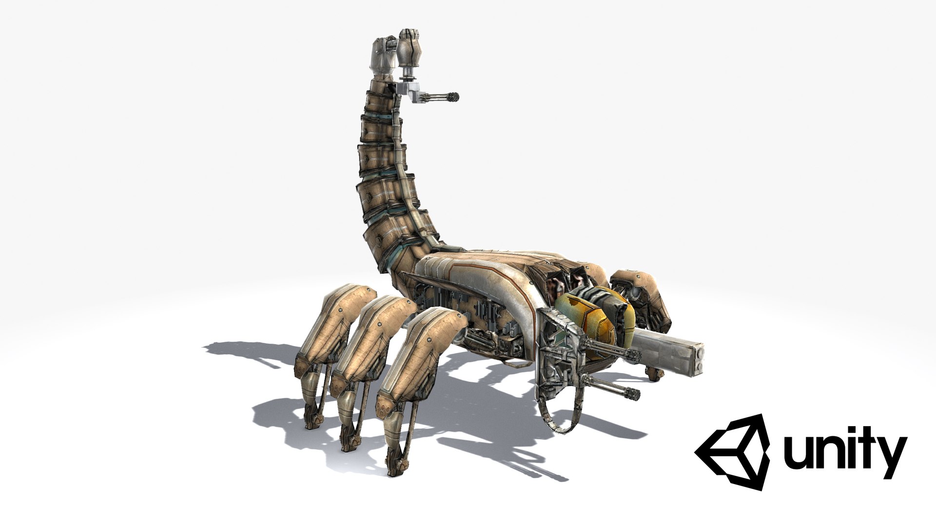 Scorpitron 2 - Wasteland 3d Model