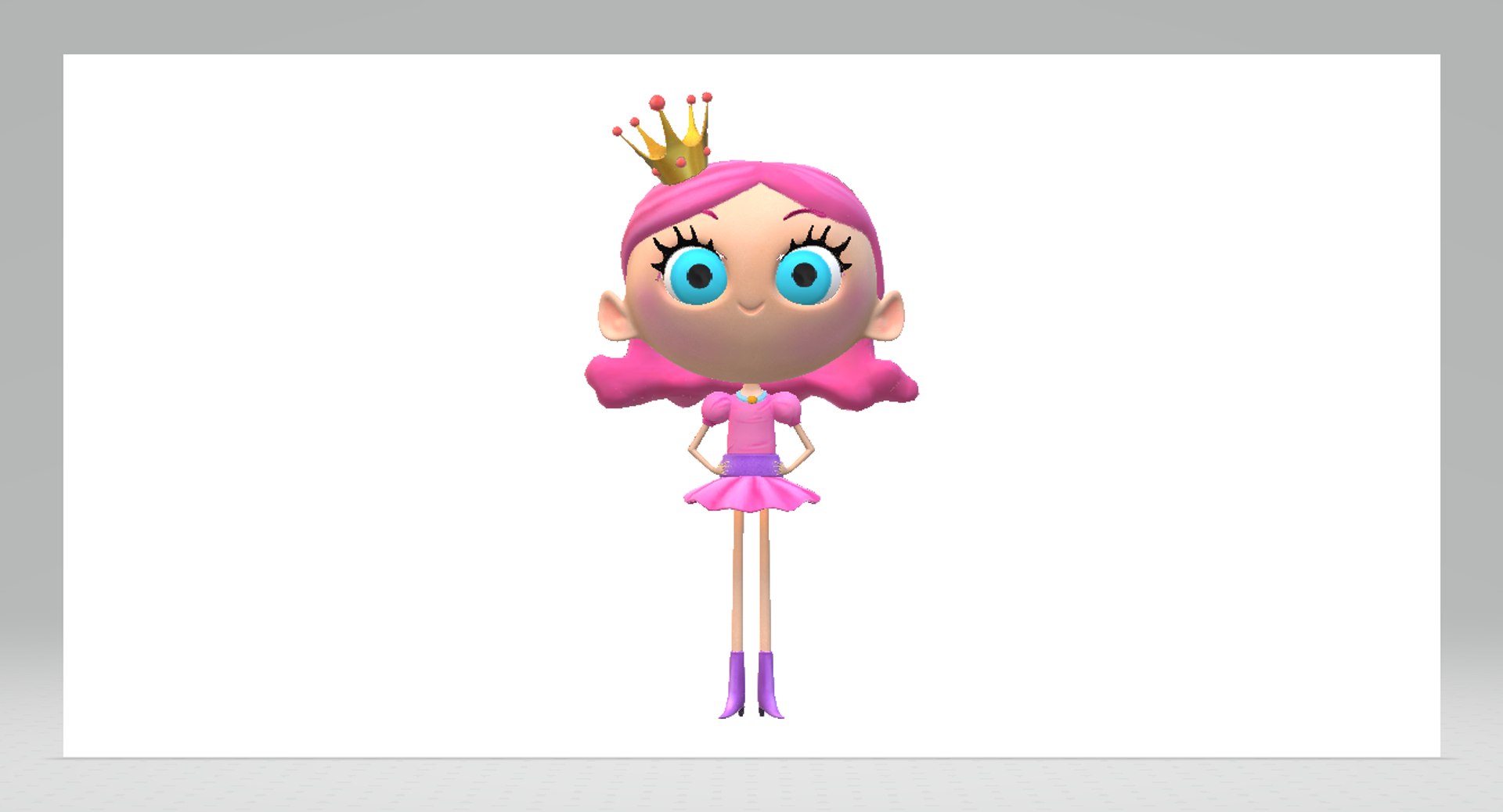 Princess Model - TurboSquid 1239499