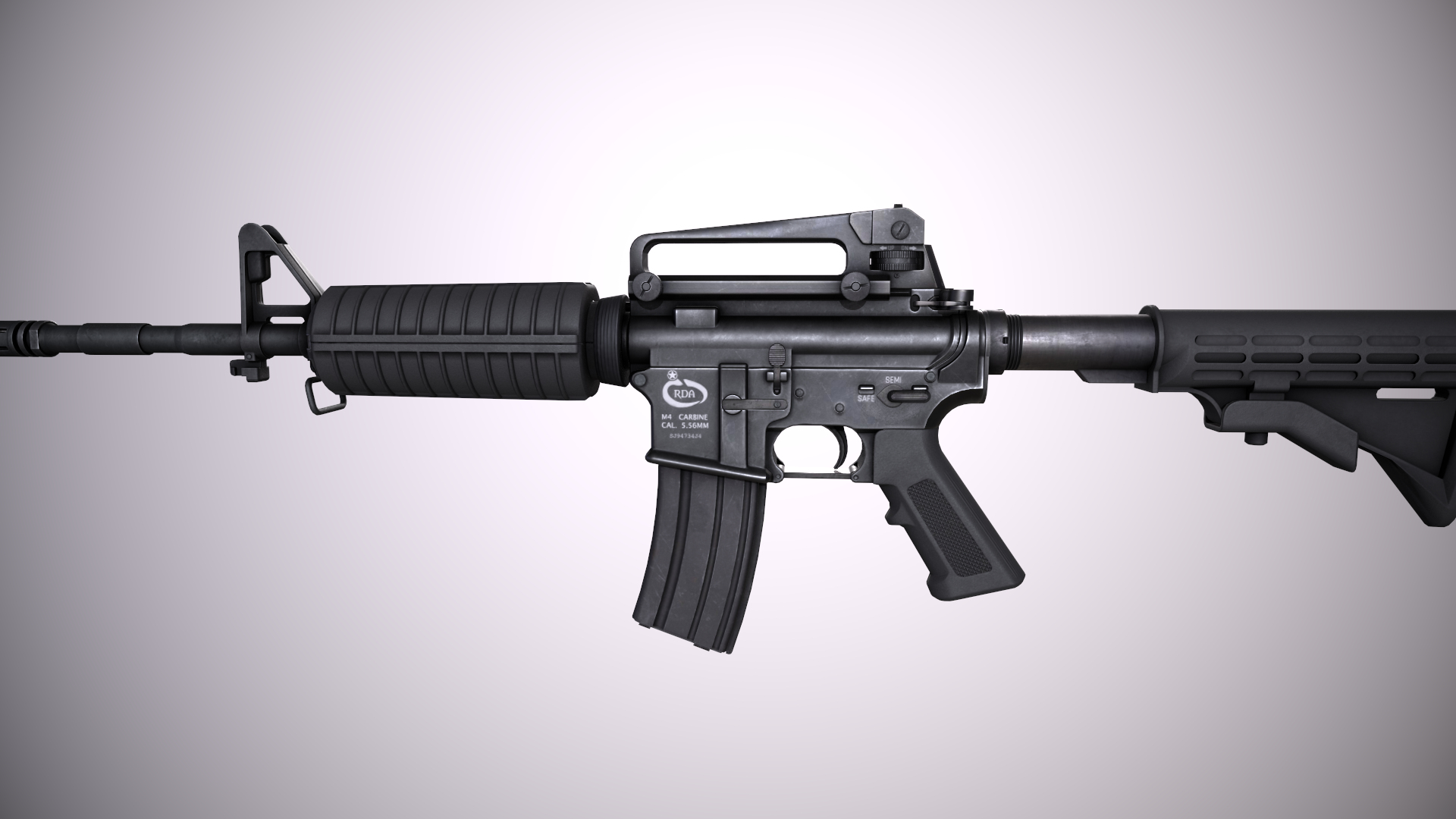 M4A1 Rifle 3D Model - TurboSquid 2065740