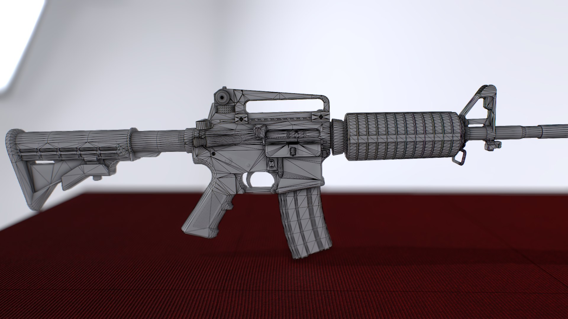 M4A1 Rifle 3D Model - TurboSquid 2065740