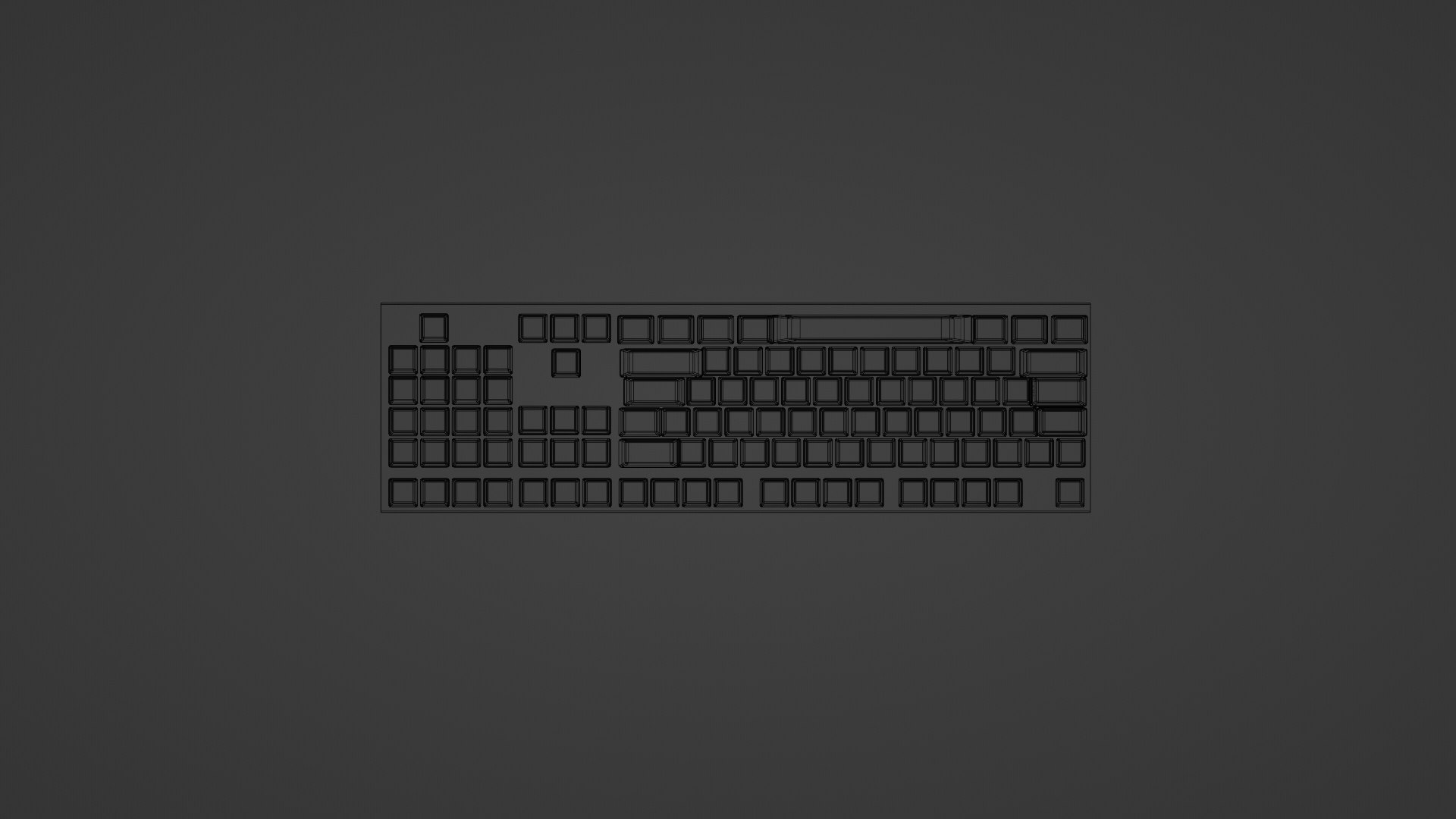 Keyboard Model - TurboSquid 2019064