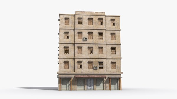 3D model Arab Middle East Building x6 - TurboSquid 1901041