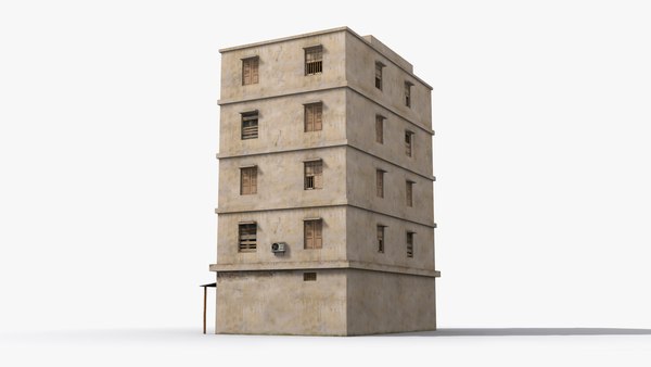 3D model Arab Middle East Building x6 - TurboSquid 1901041