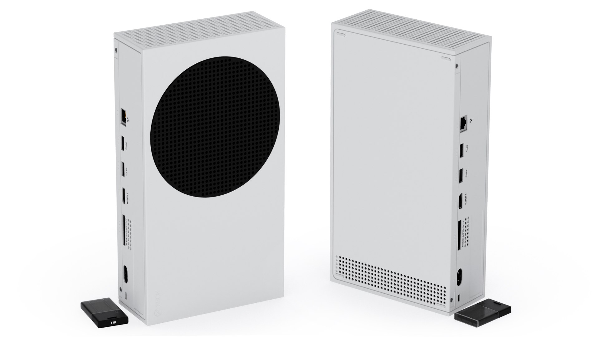 Microsoft xbox series s 3D model - TurboSquid 1683602