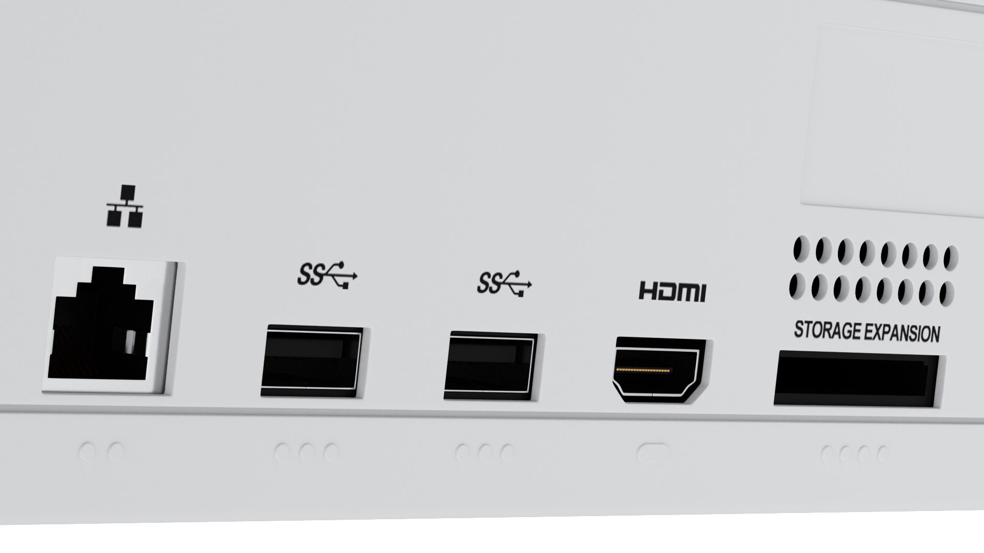 Microsoft Xbox Series S 3D Model - TurboSquid 1683602