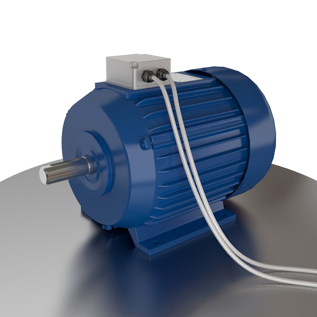 3d Electric Motor Model