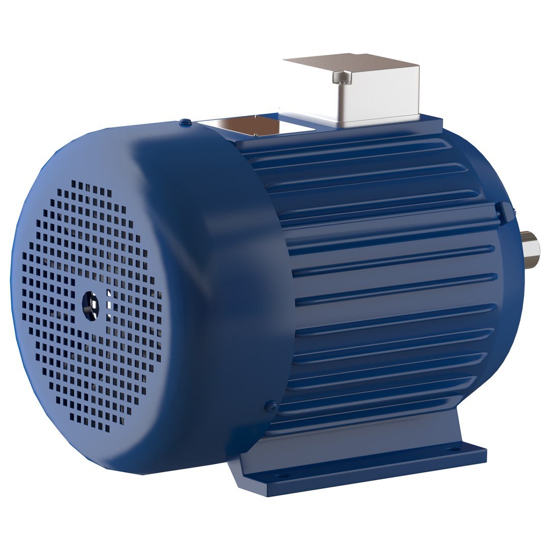 3d Electric Motor Model