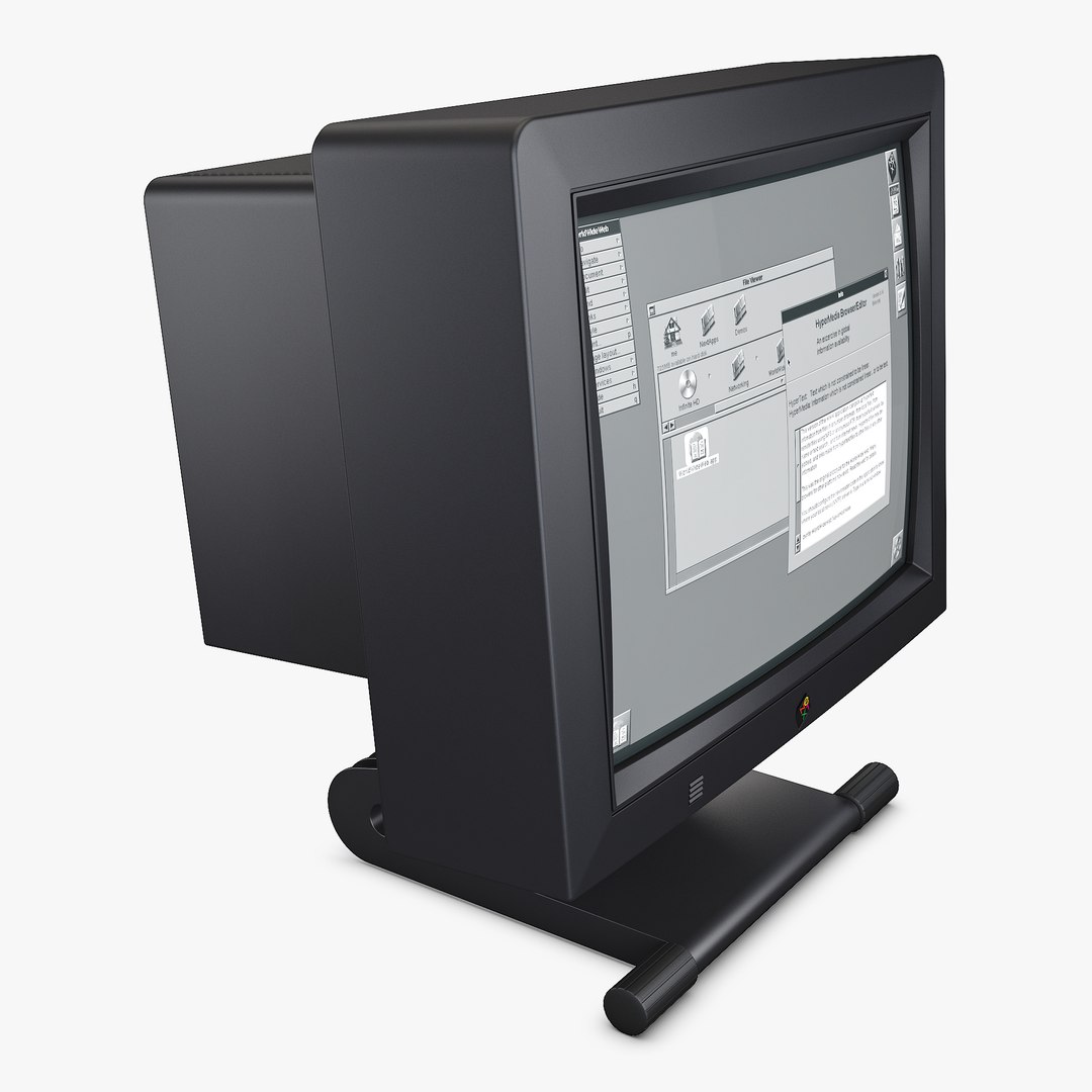 NeXT MegaPixel Display 90s M 1 3D Model - TurboSquid 2230011